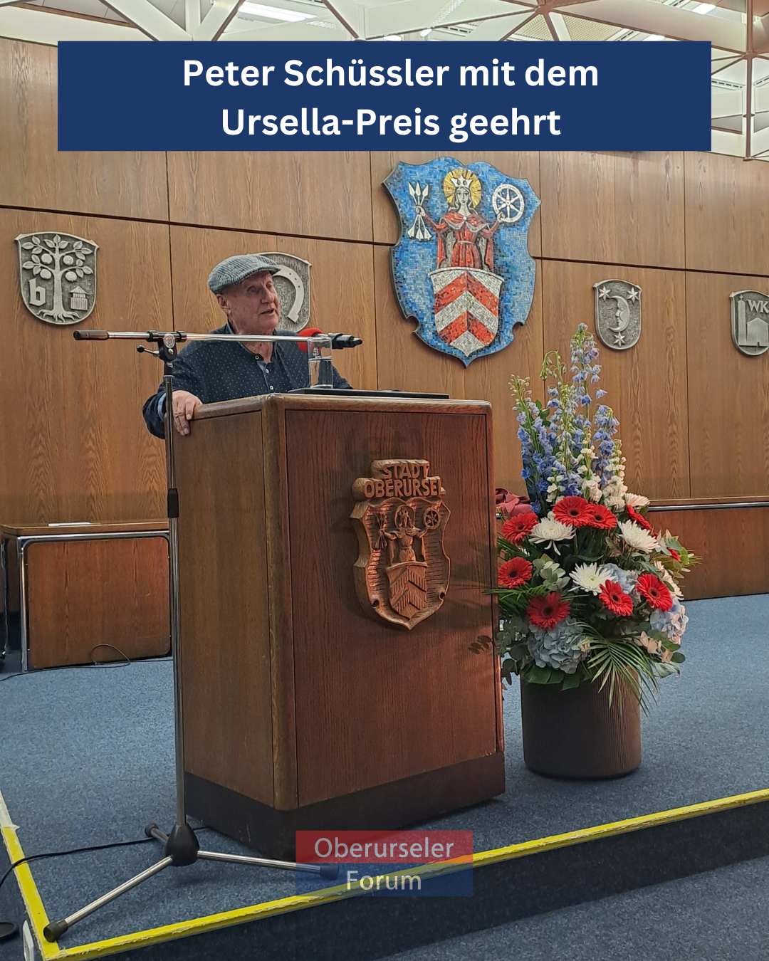 Peter Schüssler mit dem Ursella-Preis geehrt | Awards | AllThingsGerman.net