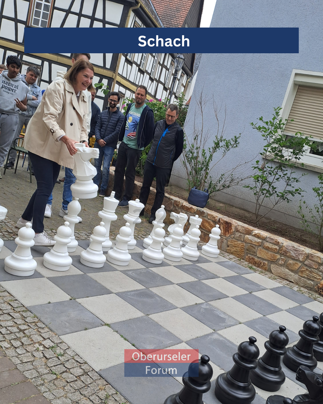Schachbrett eröffnet – Figurausleih möglich | Sport | AllThingsGerman.net
