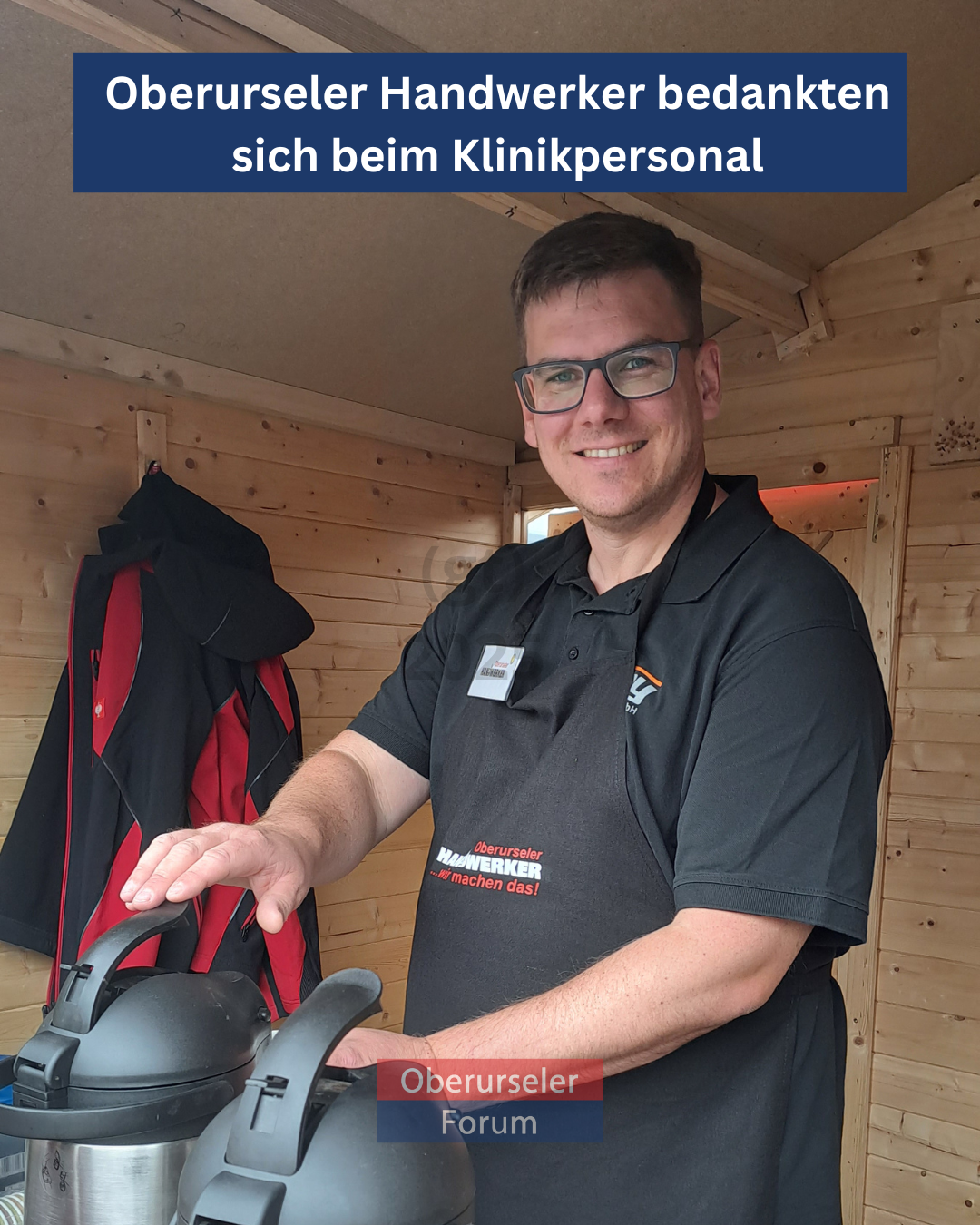 Oberurseler Handwerker bedankten sich beim Klinikpersonal | Health ...